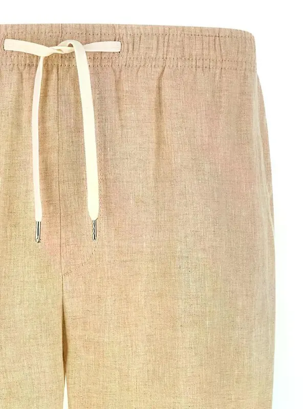 CELLAR DOOR Linen Drawstring Trousers