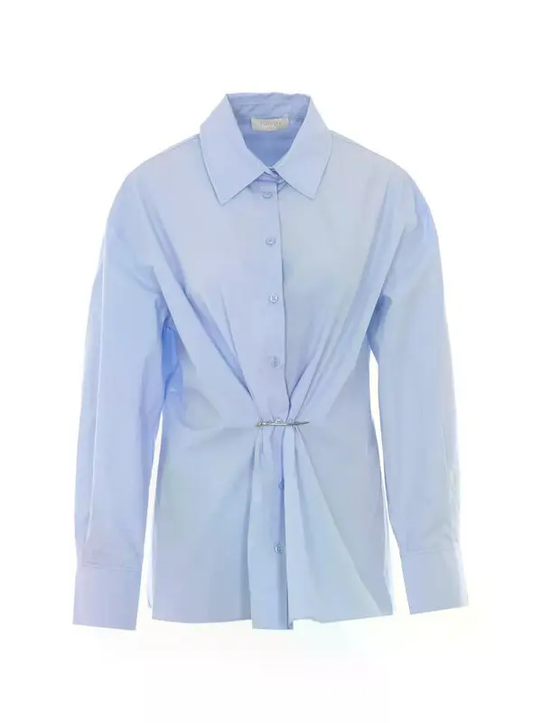 TWINSET Shirt With Decorative Detail - Blue