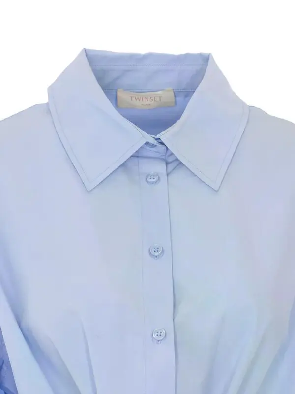 TWINSET Shirt With Decorative Detail - Blue