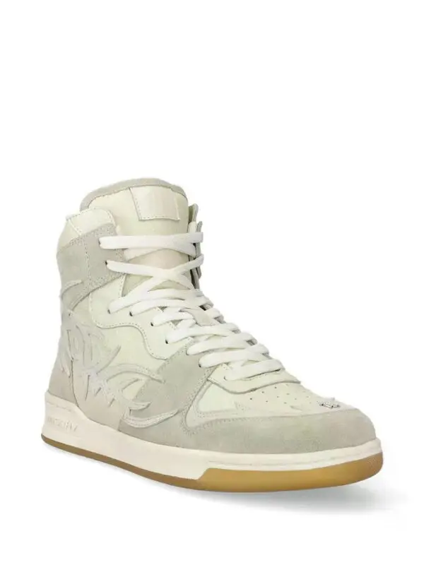 MISBHV High-top Sneakers With Suede Panelling - Neutrals