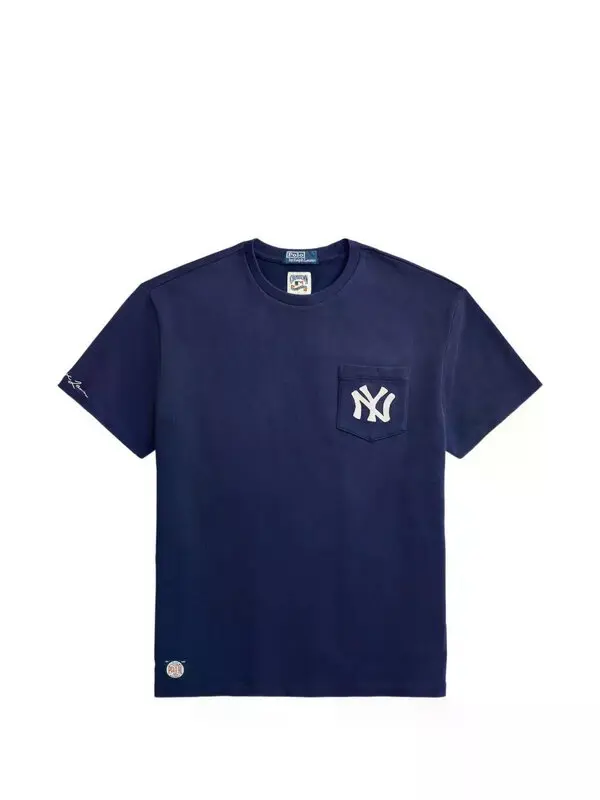 Polo Ralph Lauren X New York Yankees™ Patch-pocket T-shirt - Blue