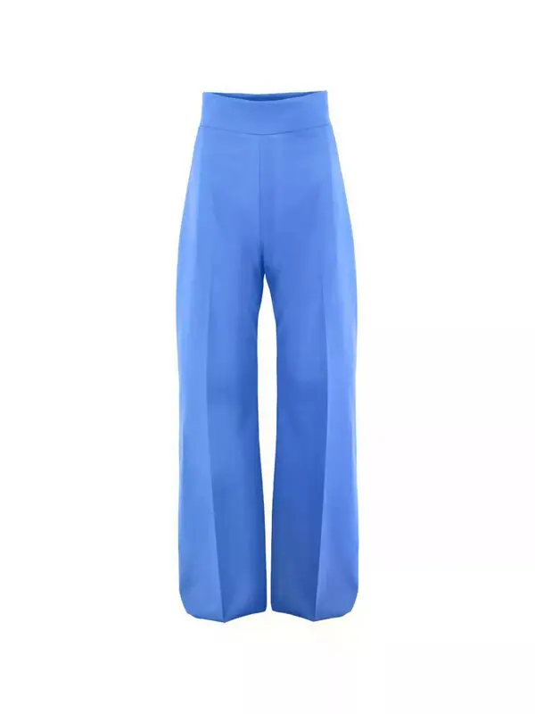 Carolina Herrera Wide-leg Diane Wool Trousers