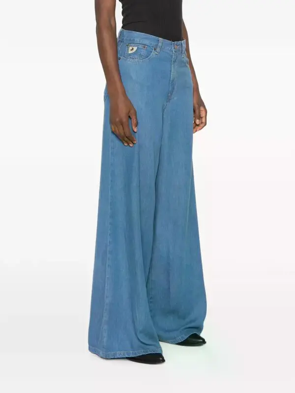LOIS Marlene Logo-patch Jeans