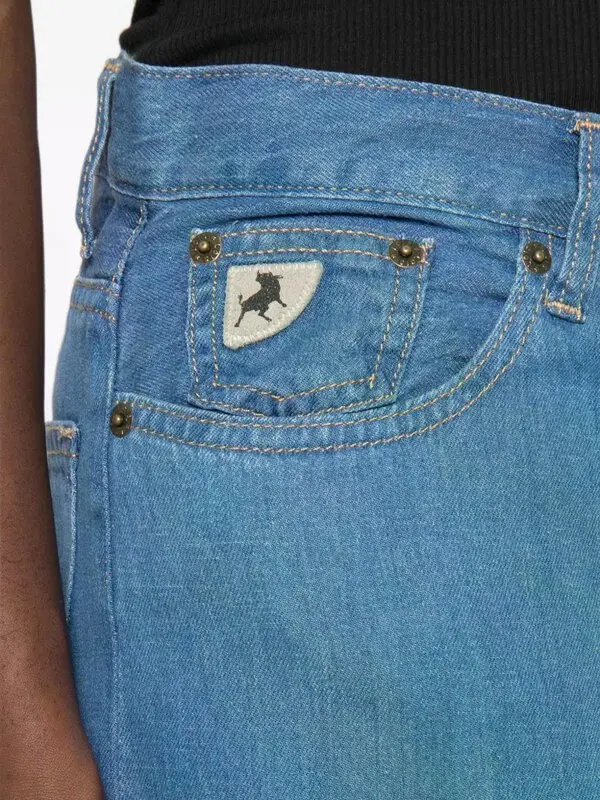 LOIS Marlene Logo-patch Jeans