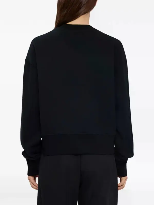 MSGM Embroidered Crewneck Sweatshirt