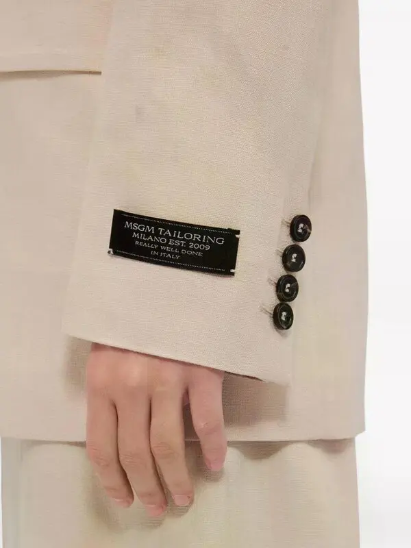 MSGM Double-breasted Blazer