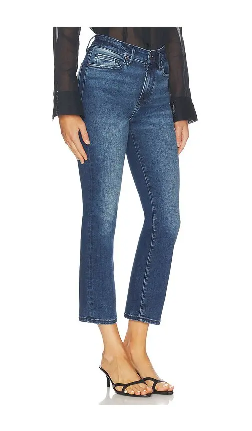 Good American Always Fits Good Legs Straight Jeans