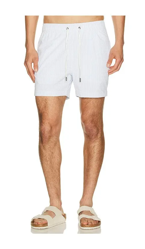 Onia Charles 5 Swim Trunk In . Also - Blue