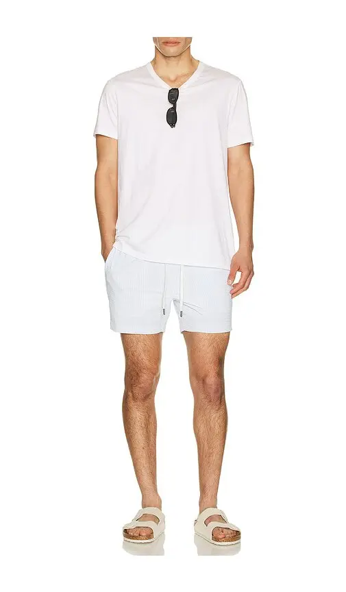 Onia Charles 5 Swim Trunk - Blue