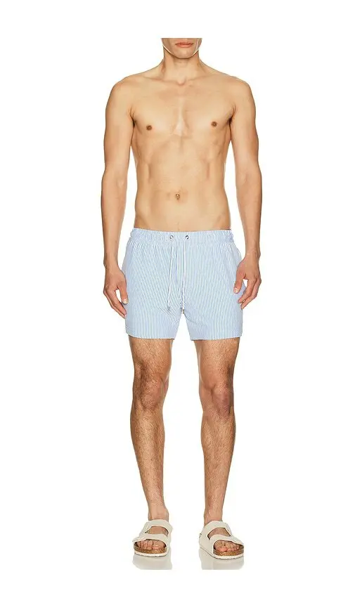 VINTAGE SUMMER Stripe Knit Shortie Volley