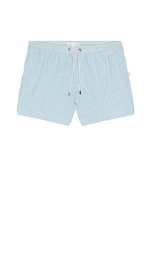 VINTAGE SUMMER Stripe Knit Shortie Volley