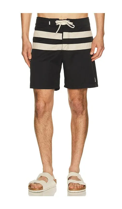 RHYTHM Heritage Stripe Trunk In . Also - Black