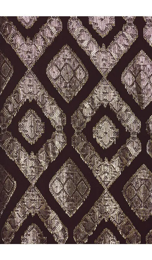 Alexis Izza Top With Geometric Design