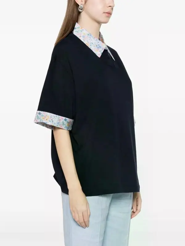 N°21 Floral Collar T-shirt