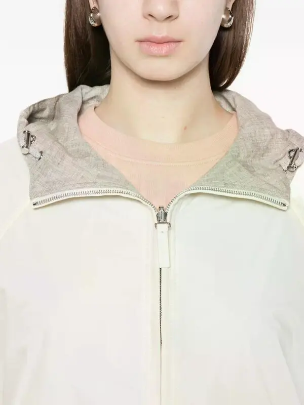 YVES SALOMON Reversible Hooded Jacket