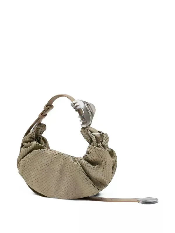 DIESEL® Grab-d Shoulder Bag In Taipan Snake-effect Leather