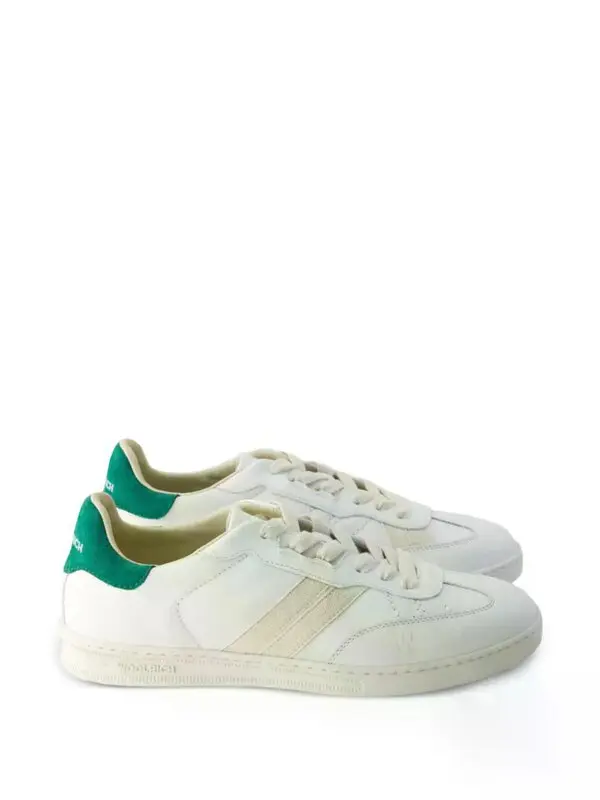 Woolrich Panelled Leather Sneakers