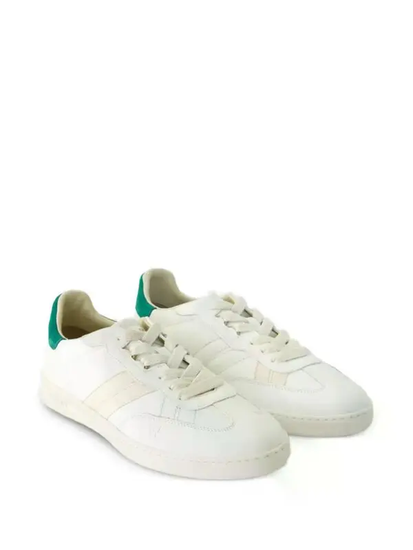 Woolrich Panelled Leather Sneakers