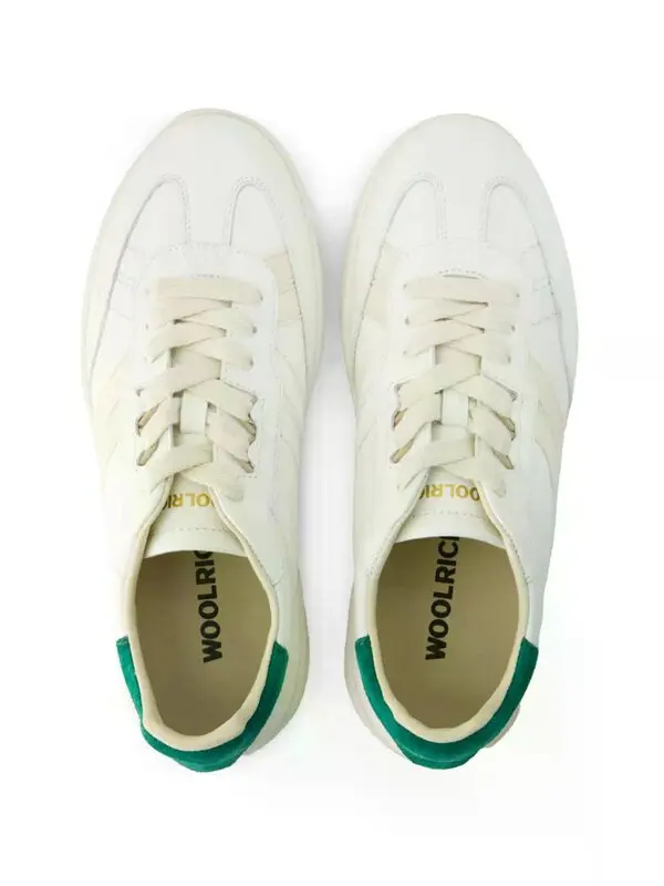 Woolrich Panelled Leather Sneakers