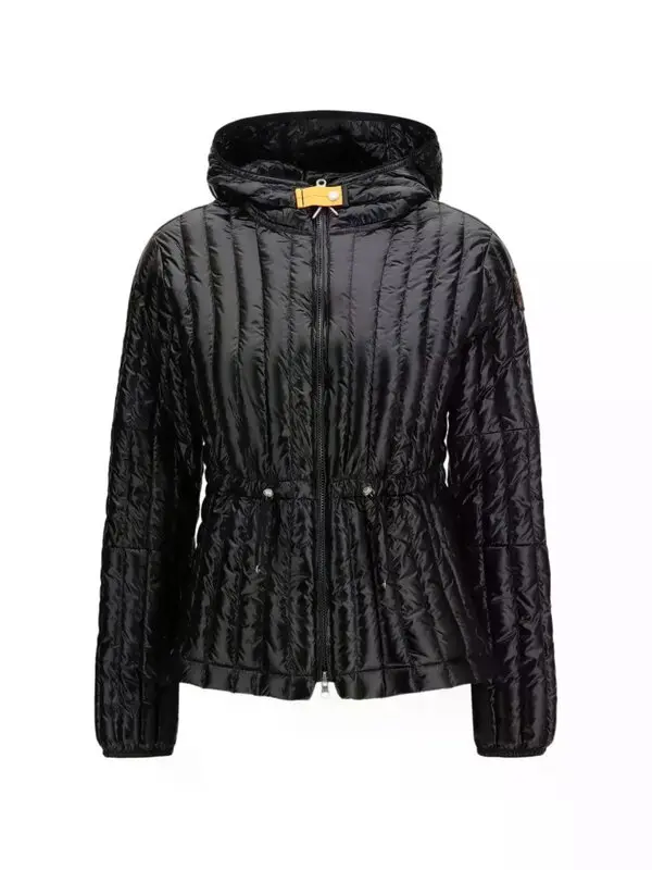 PARAJUMPERS Kuon Hooded Quilted Jacket - Black