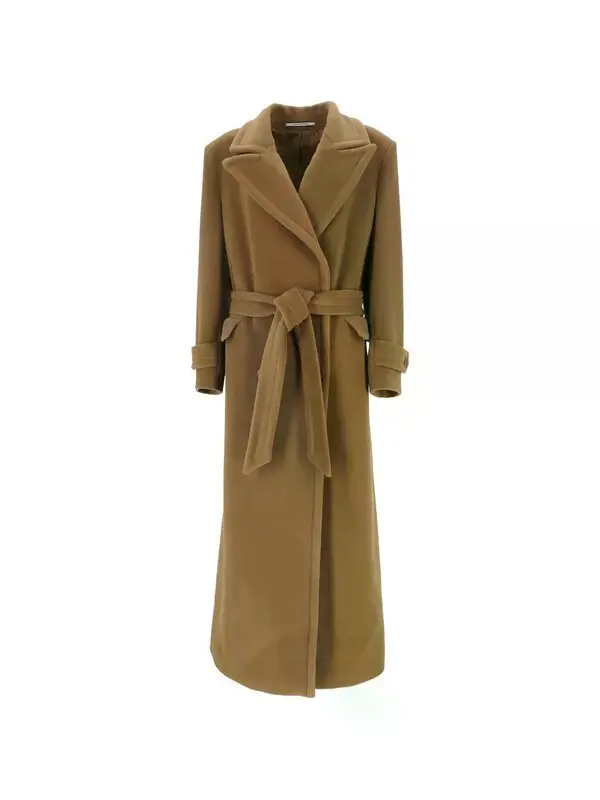 Tagliatore Belted Long Coat