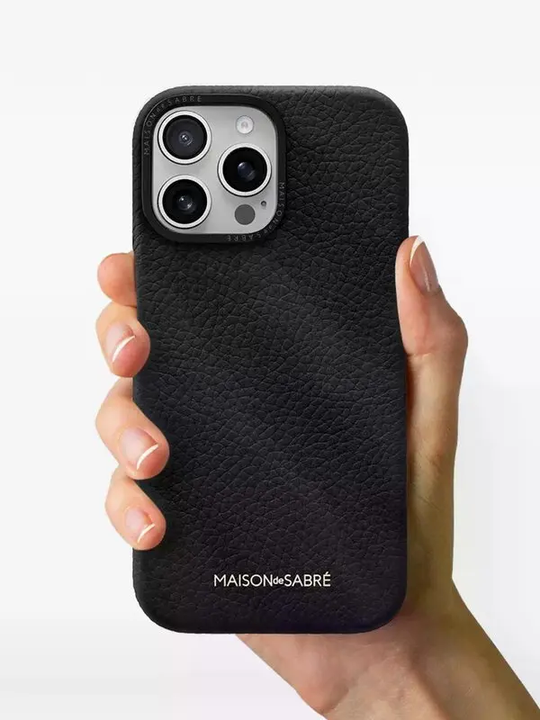 MAISON DE SABRE Leather Iphone 16 Pro Max Phone Case