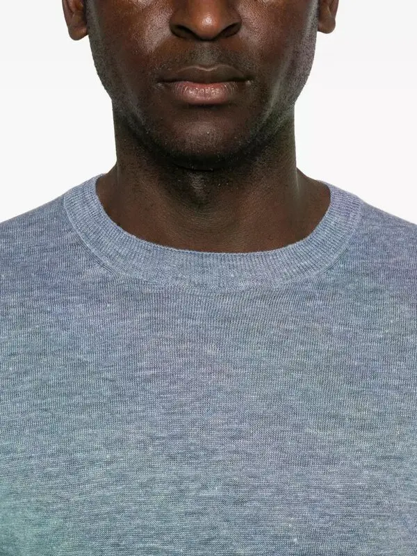 BARBA NAPOLI Linen T-shirt