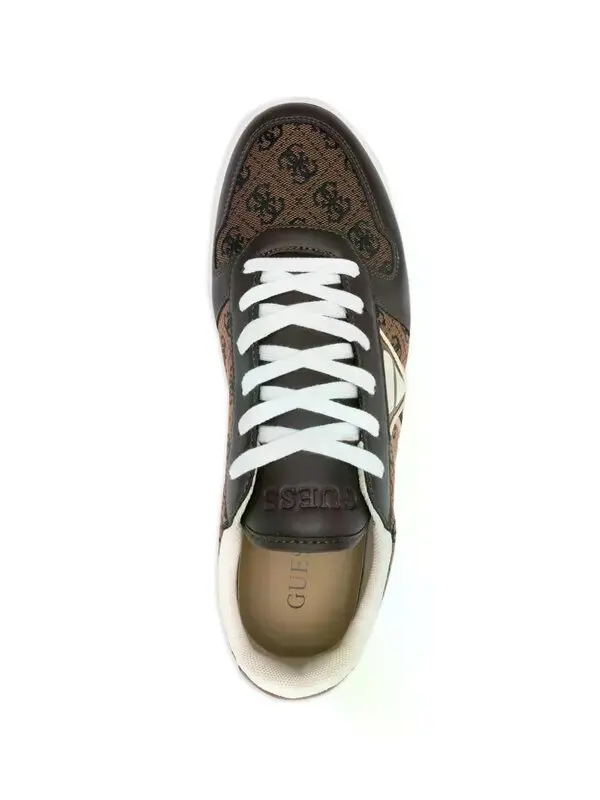 Guess Monogram Lace-up Sneakers