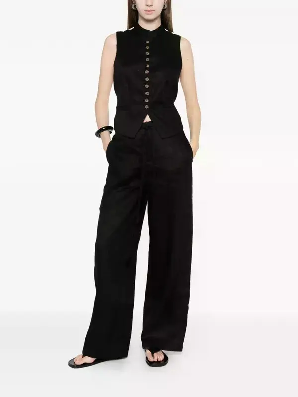 JCSOPHIE Loire Belt Trousers - Black