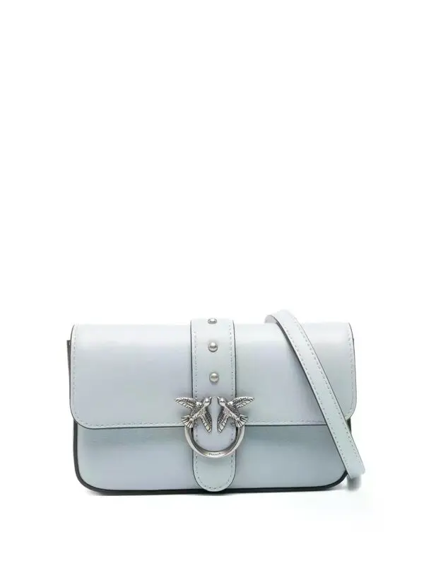 Pinko Mini Love One Crossbody Bag - Blue