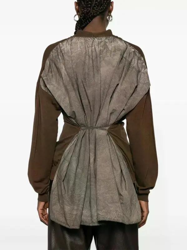 UMA WANG V-neck Cardigan With Tie Fastening