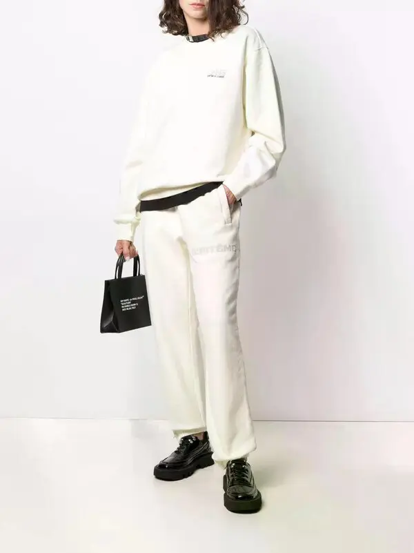 032C Straight-leg Logo Cotton Track Pants