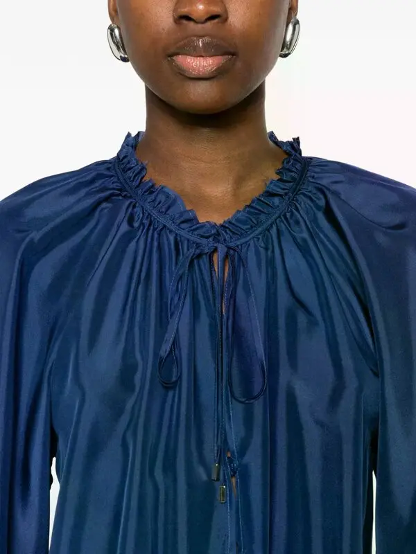 Momoni Viento Silk Maxi Dress