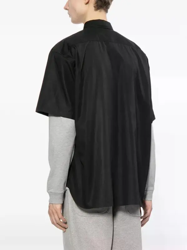 Comme Des Garçons Logo-embroidered Shirt