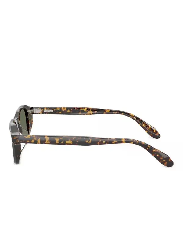 Oliver Spencer Rectangle Frame Sunglasses - Brown