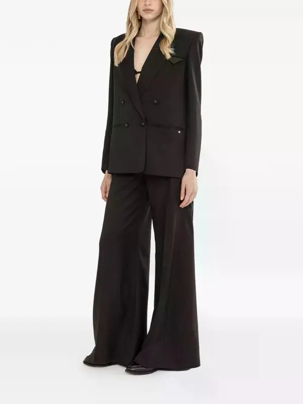 NISSA Open-back Double-breasted Blazer