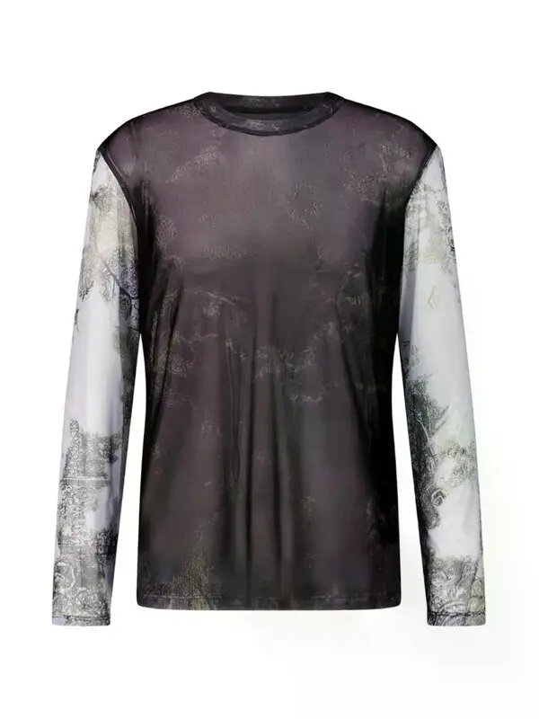 LUEDER Two-tone Long-sleeve T-shirt