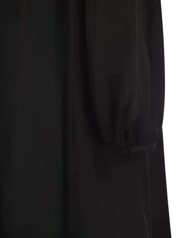 Max Mara Puff Sleeve Mini Dress