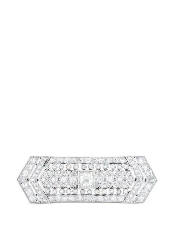 LB EXCLUSIVE Diamond French Brooch