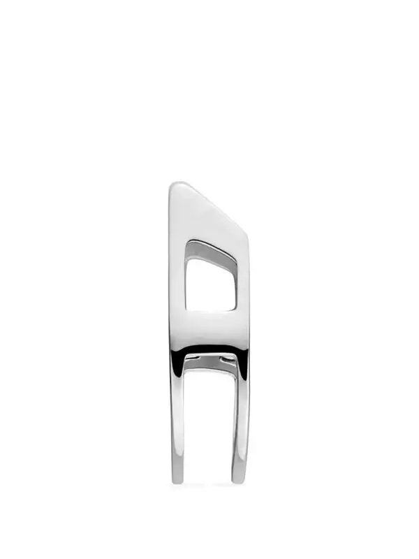 DIESEL® Logo Single Hoop Earring