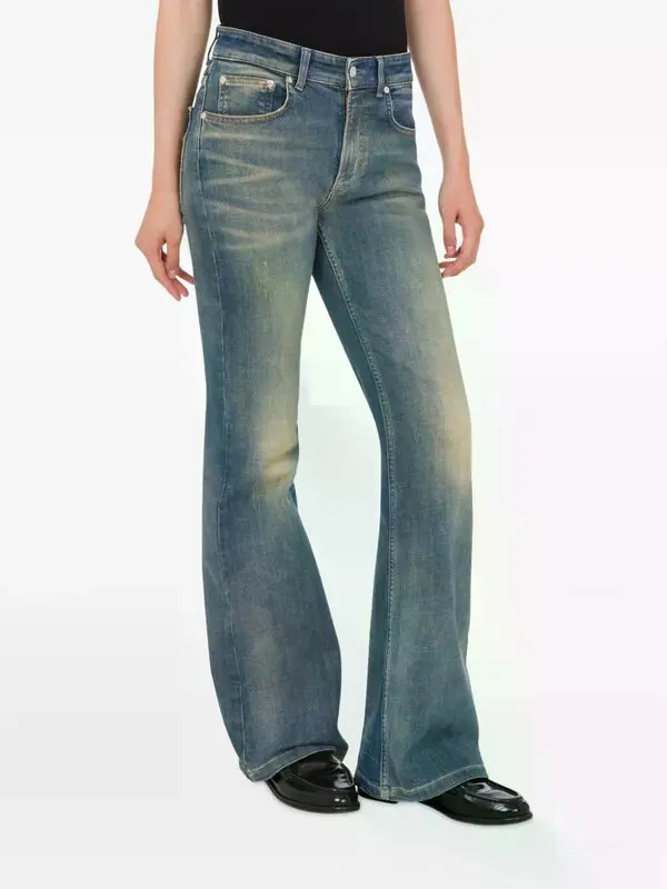 Moschino Five Pockets Flared Jeans