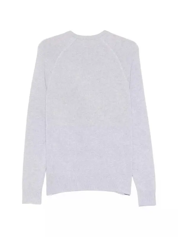 Eleventy Round Neck Long Sleeve Sweater