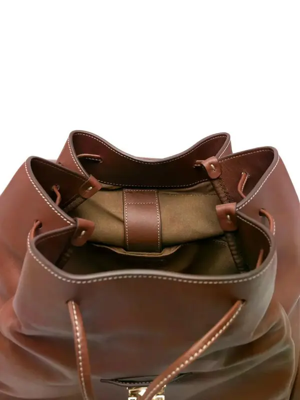 Eleventy Leather Backpack