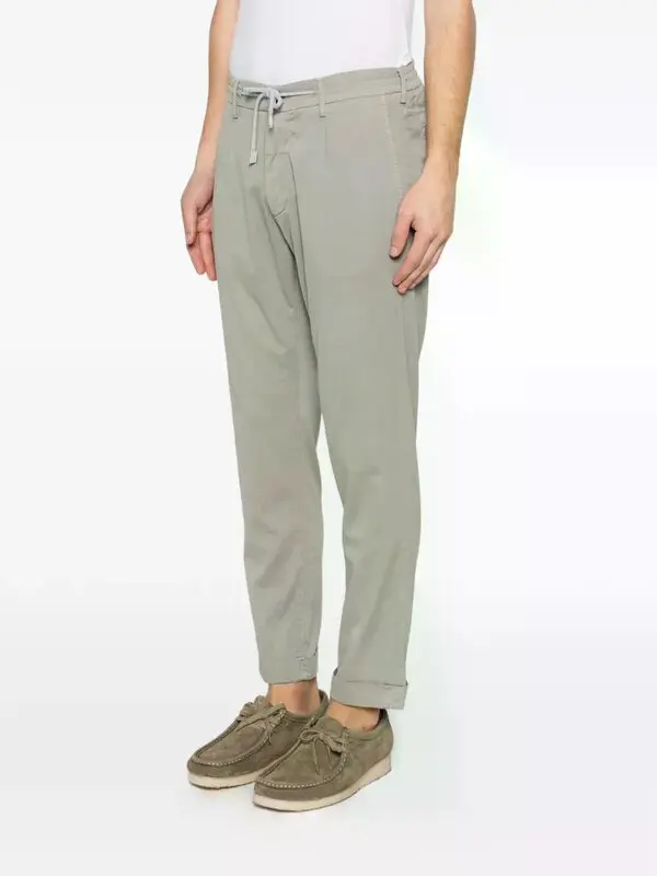 Eleventy Drawstring Trousers - Neutrals