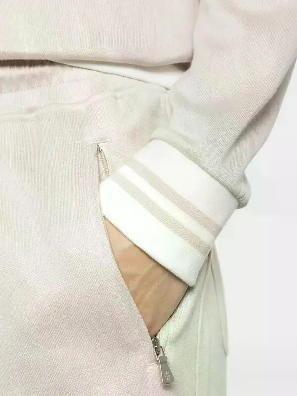 Eleventy Striped-trim Sweatshirt
