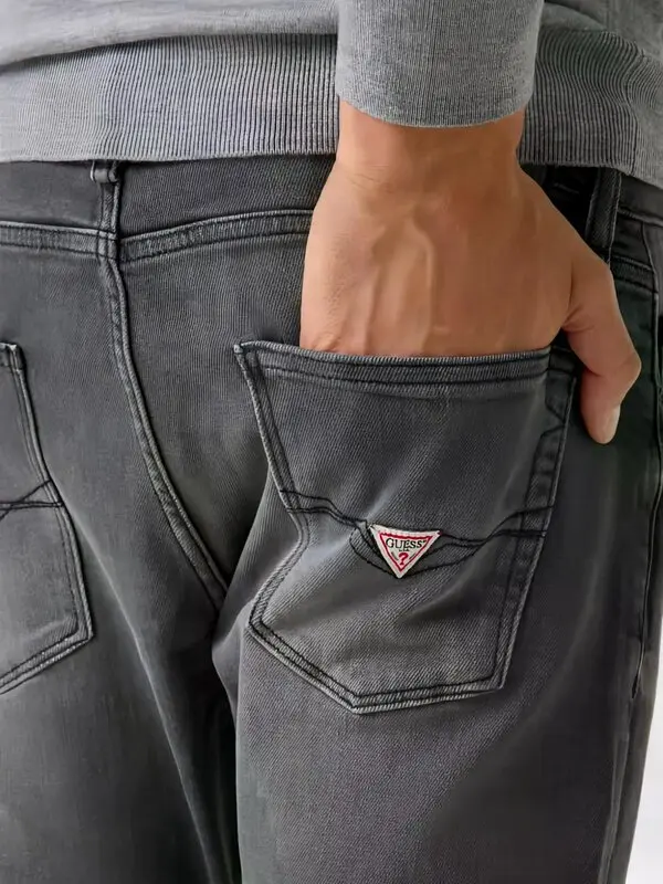 Guess Chris Triangle Logo Jeans