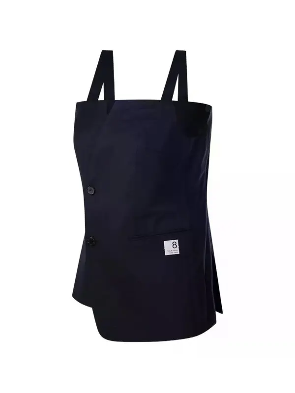 RE CODE Button Strap Top