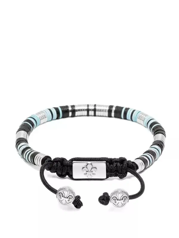 NIALAYA JEWELRY Beaded Bracelet - Silver