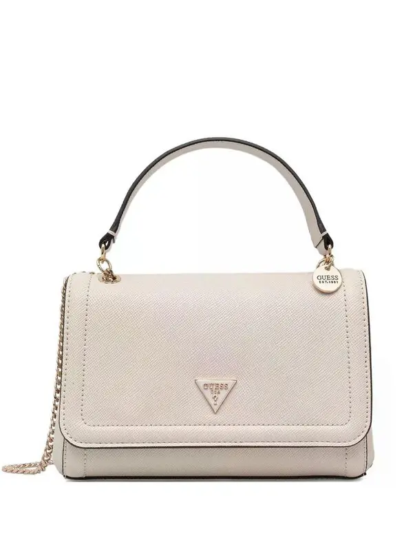 Guess Noelle Chain-strap Crossbody Bag - Neutrals