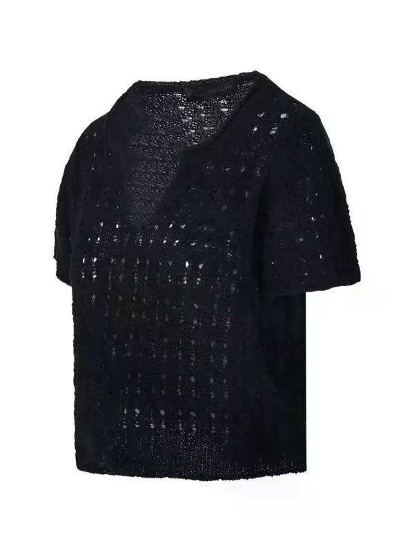 FABRIZIO DEL CARLO V-neck Knit Top